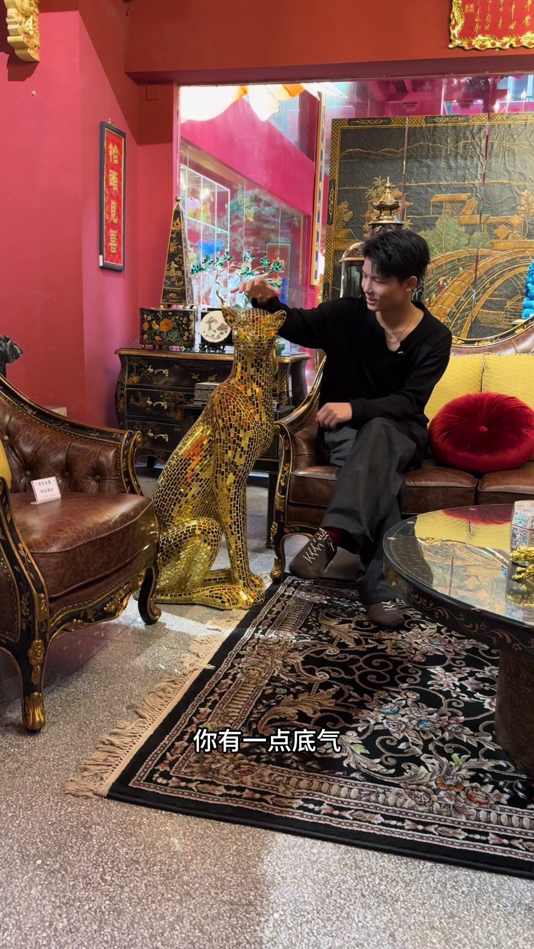 玻璃钢现代艺术摆件,大尺寸藏巧思,空间秒升艺术感 #家居好物 #家居...