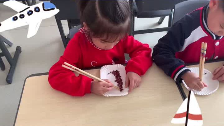 叮咚ߔ�学习能力来喽❤️捡豆子简单又好玩的游戏