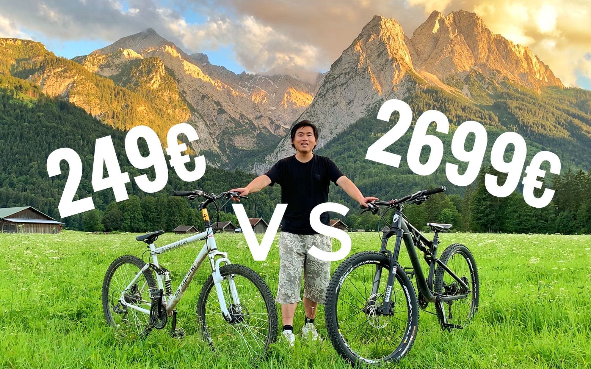 山地车区别,价差10倍值得吗?超市便宜山地车可以骑行速降吗?