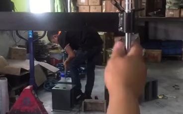 双臂跌落试验机/编织袋自由跌落测试机/摔箱实验机(HE-DL-315S)