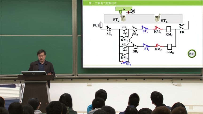 69 电气控制技术_三相鼠笼式电动机的正反转控制和行程控制