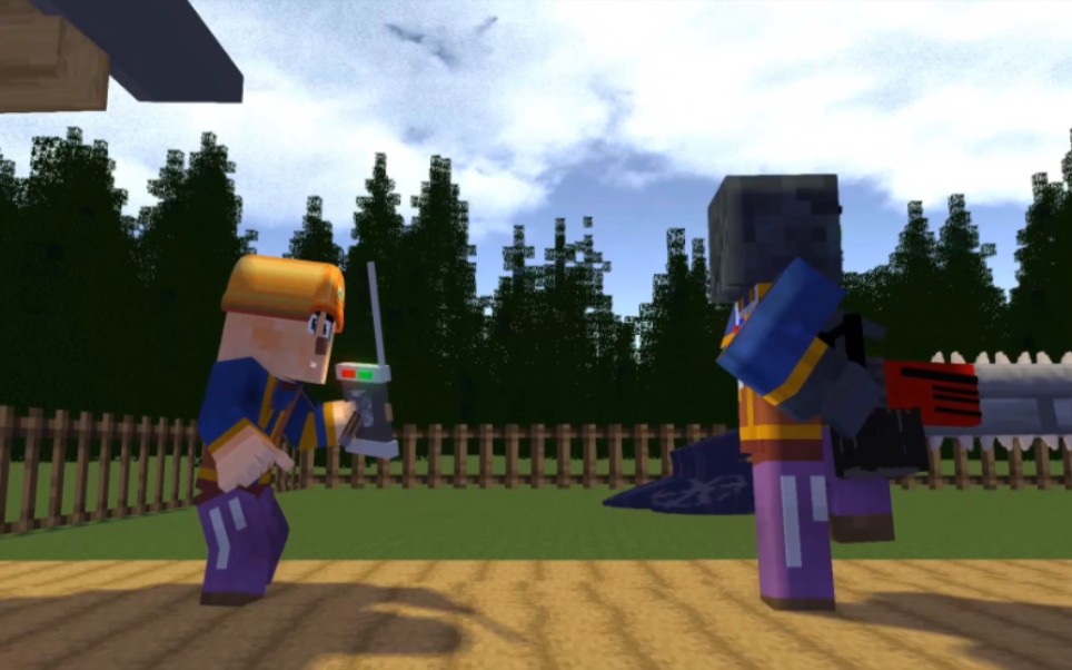 【我的世界动画】熊出没之机器人光头强