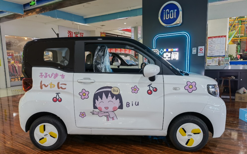 ...代步小车,过冬神器,冷暖空调,倒车影像都有的纯电动奇瑞qq冰淇淋小车