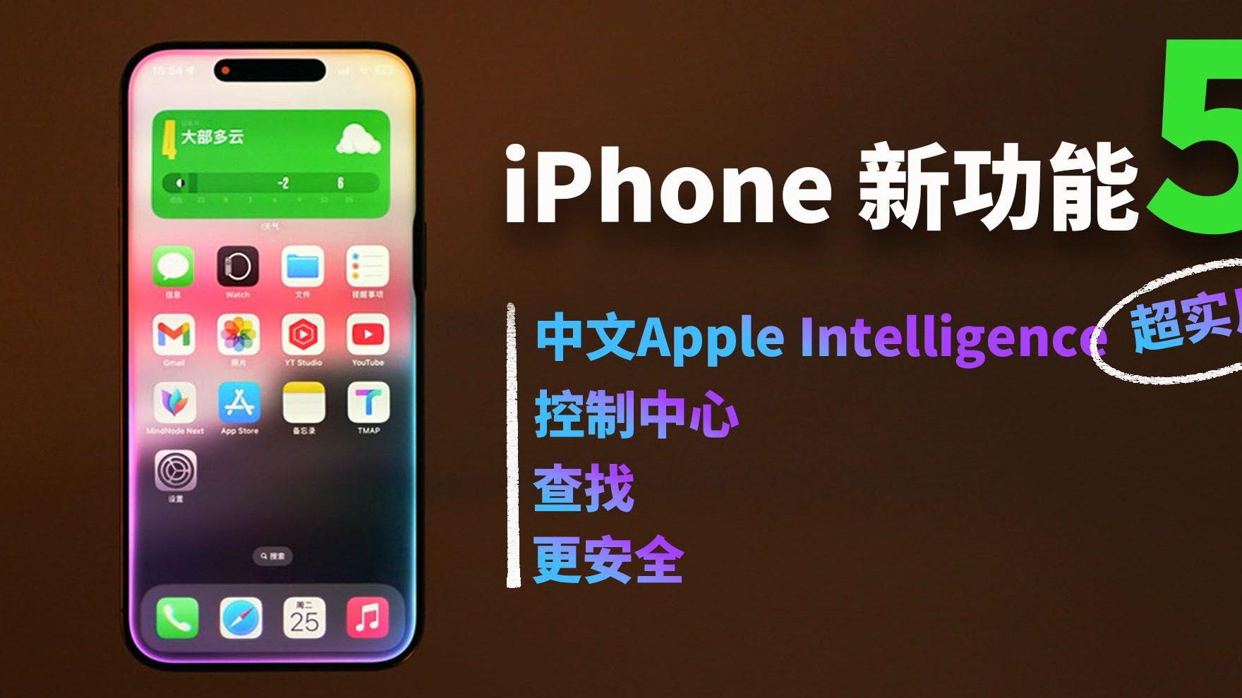 苹果再次为iPhone带来5大超实用新功能!feat. iOS18.4/中文Apple ...