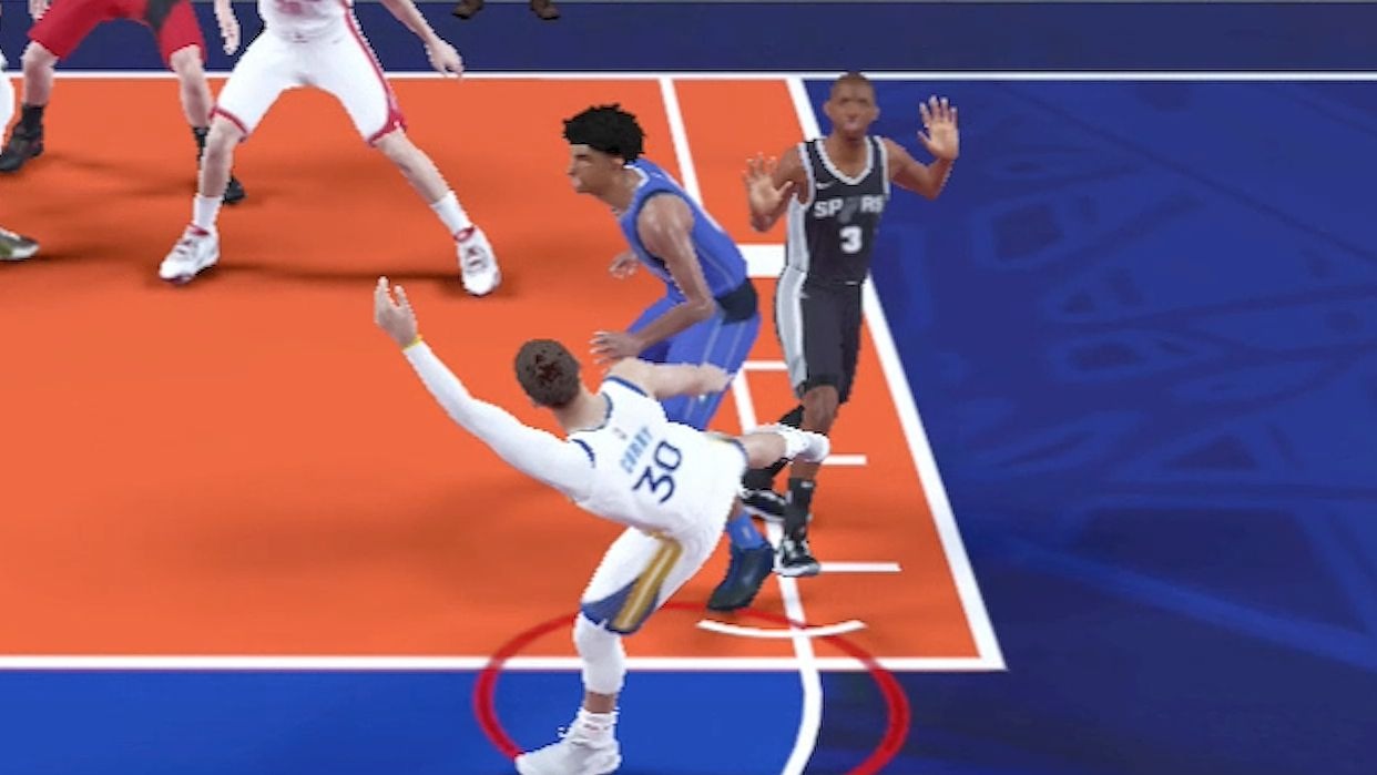 0库也能秀花针 #美职篮全明星#2K手游紫金王朝#NBA2K手游创作者...