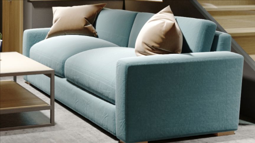 3Dmax产品建模,单人沙发建模,效果非常的真实。单子都接不过来