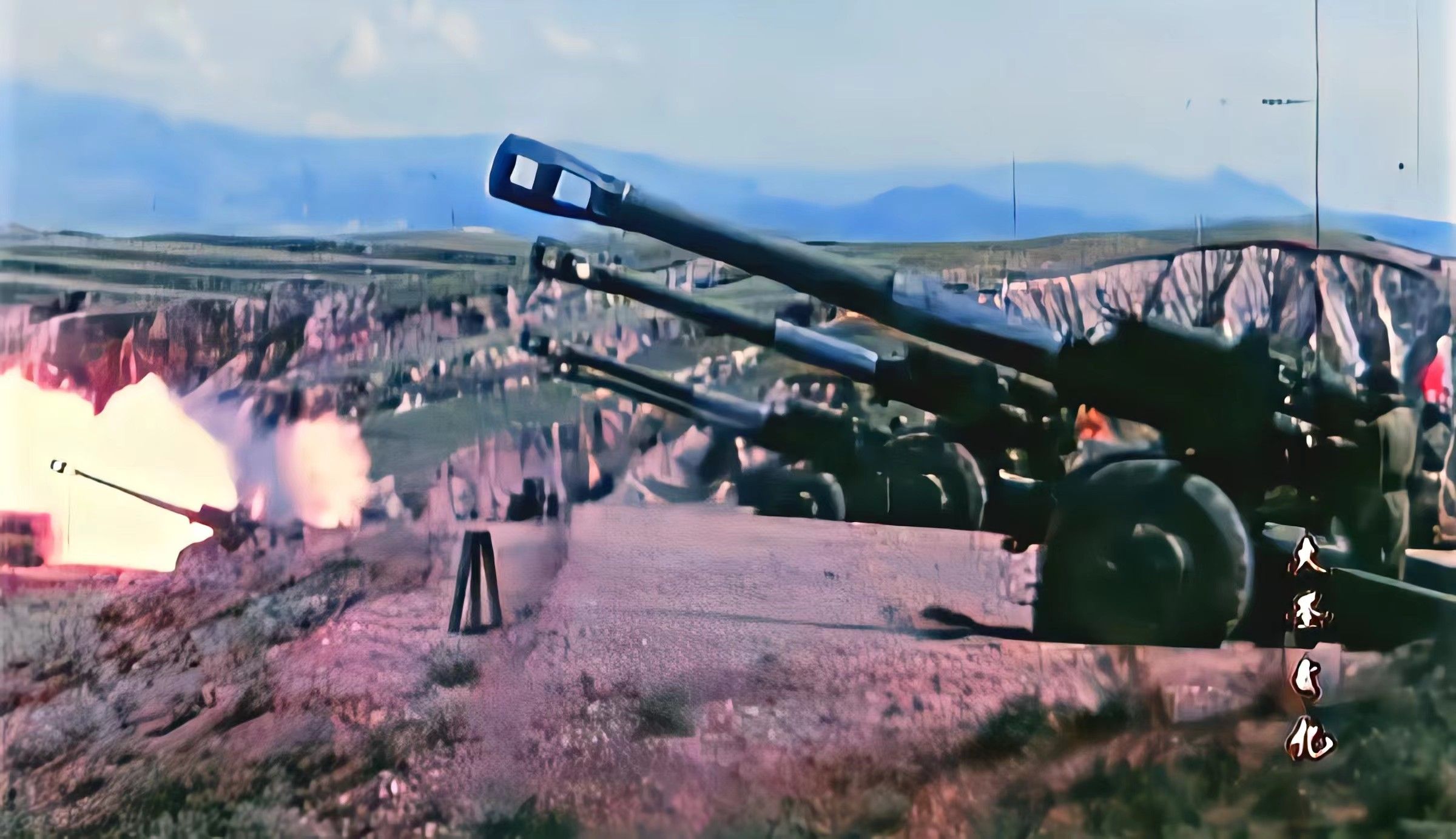 震惊中外的华北大演习,11万大军集结华北,万炮齐发,震天动地