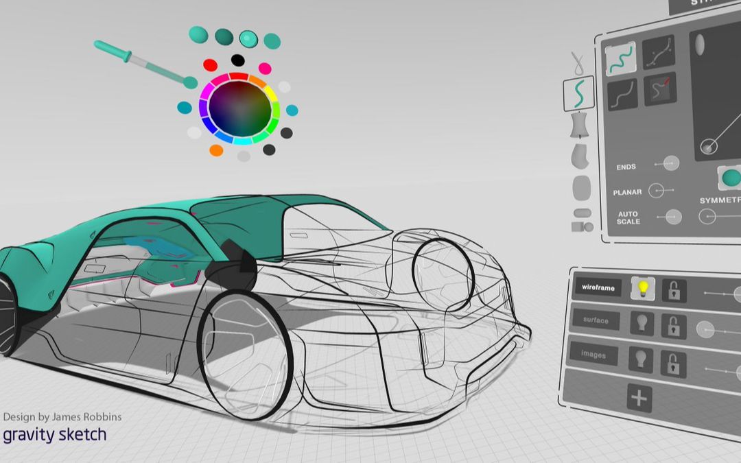 VR三维建模工具《Gravity Sketch》将在所有平台上对所有个人用户...