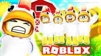 roblox阿火解说 第一季 第61集 小鸡农场模拟器