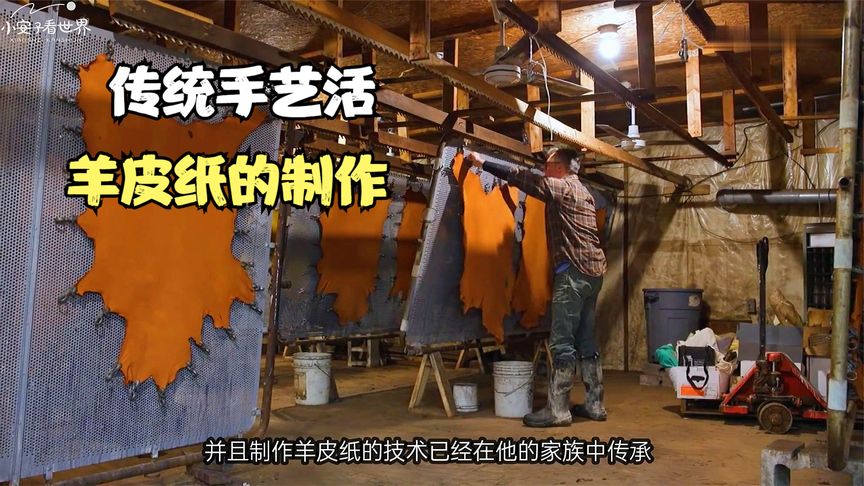 从中世纪传承至今 羊皮纸到底是怎样制作的?