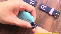 适用360儿童电话手錶4G W910 8X錶带 吊坠套 挂件 錶带 环保硅胶 ...