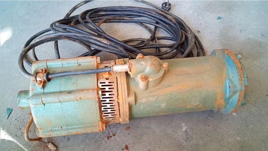 单相潜水泵一段时间没用不转了,这个部位容易出问题,解决也容易
