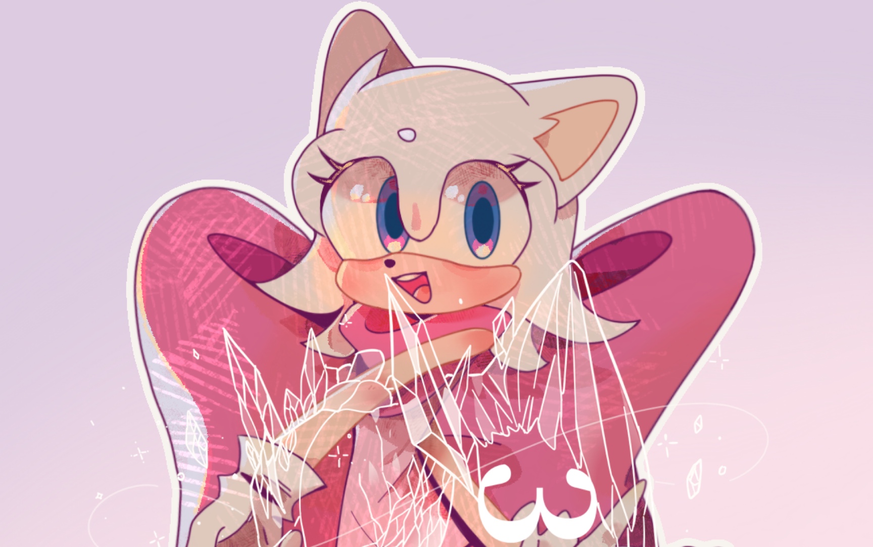 【绘画过程/Sonic oc】两张合绘