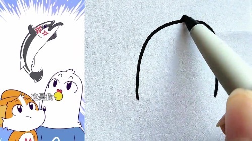 这种鱼长的好看吗?创意简笔画,儿童画