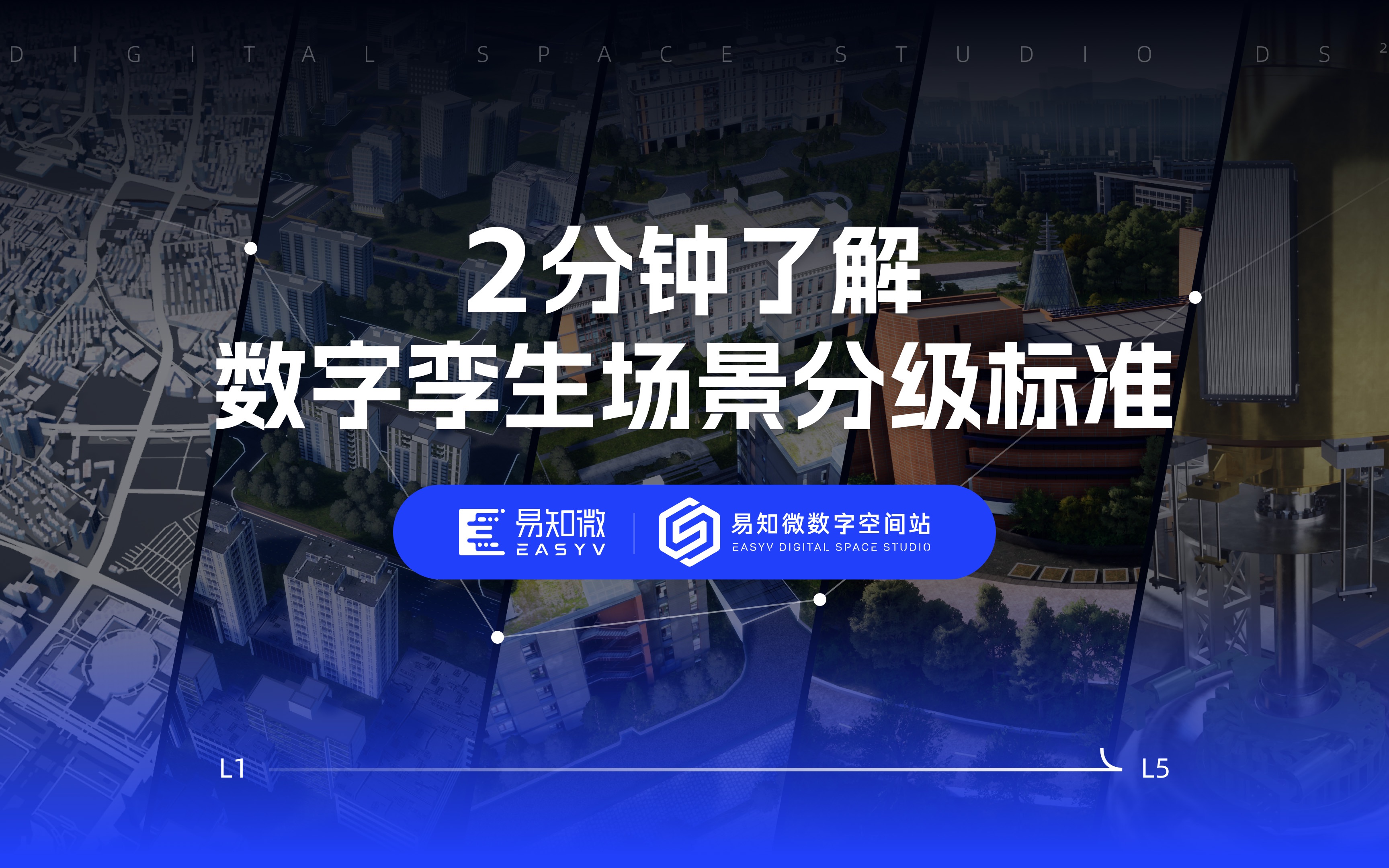 数字孪生场景如何分级?带你两分钟了解易知微L1-L5场景分别是什么...