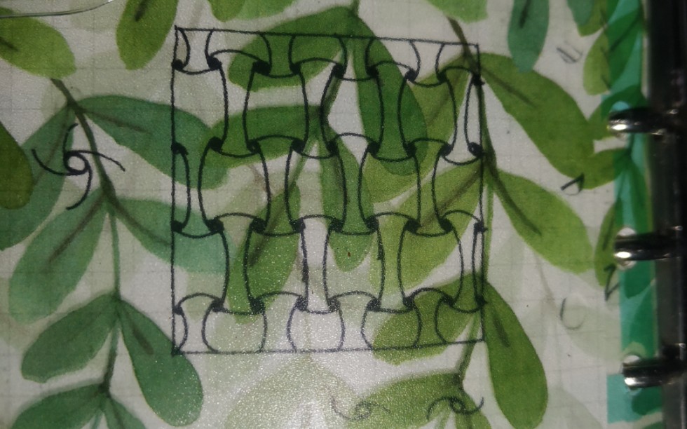 【线描画】线条基础练习打卡(顺便开了个动态脑洞剧场)