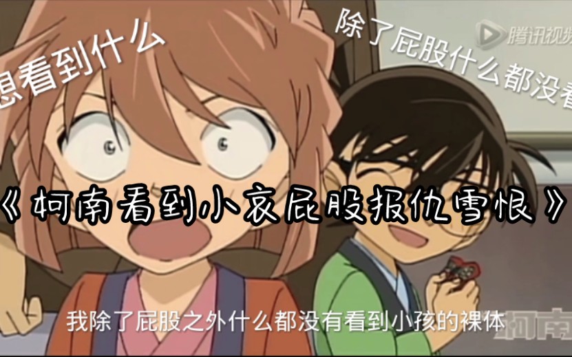 关于《柯南看到小哀屁股》,小哀《报仇雪恨》的故事…要看后面!