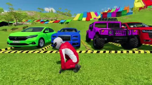 汽车模拟驾驶游戏 工程车动画