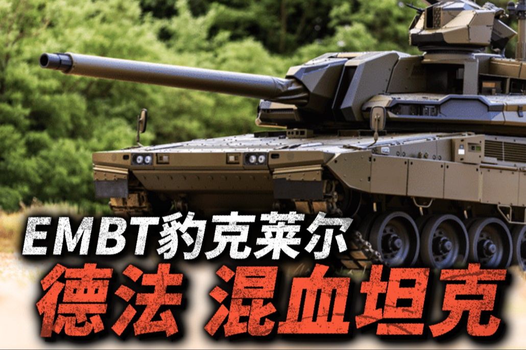 ...都喝醉了!EMBT欧洲最强合体坦克,装备2门炮;大炮打坦克,小炮打飞机!