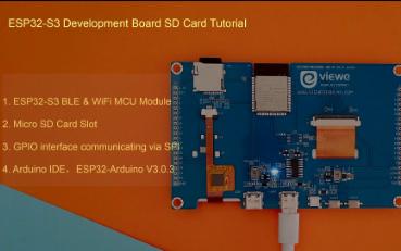 ESP32-S3开发板SD卡使用教程,ESP32-Arduino V3.0.3 SDK开发环境