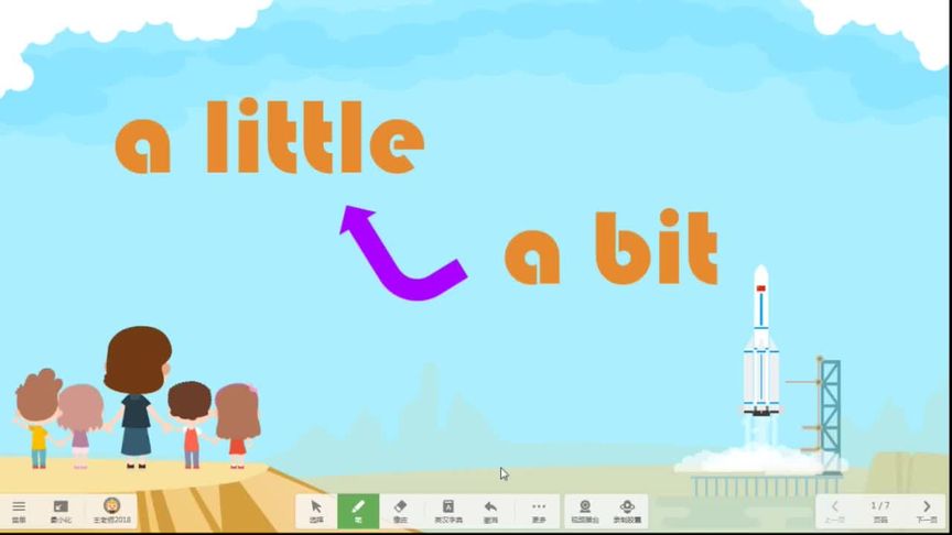 a little和a bit用法区分,英语近义词精讲课家长学英语就是牛