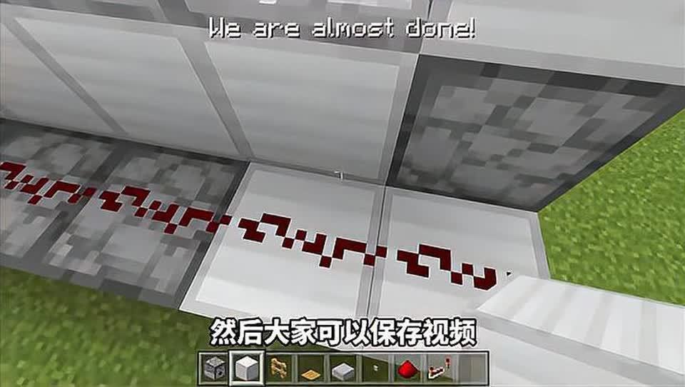 我的世界:红石大炮!超远程攻击!