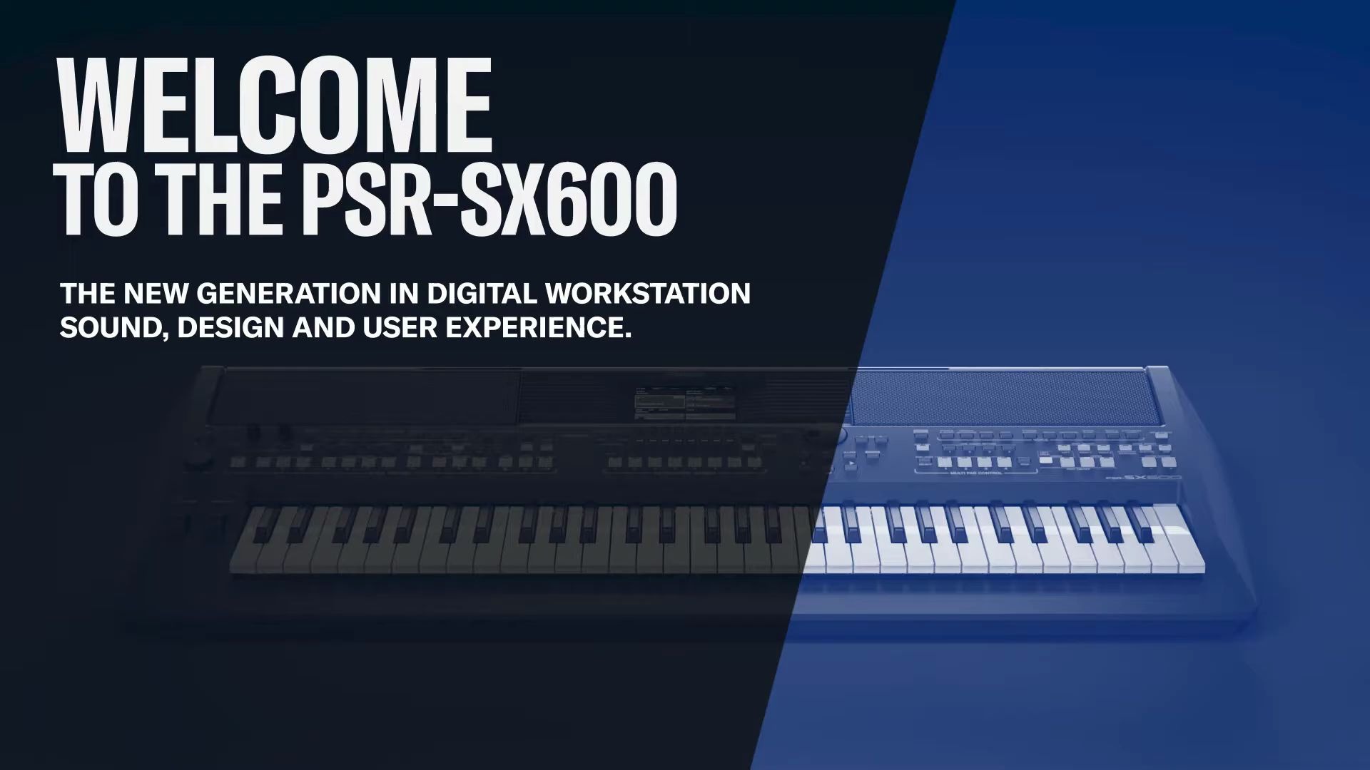 YAMAHA PSR-SX600编曲键盘音色总览官方视频【第一键盘】