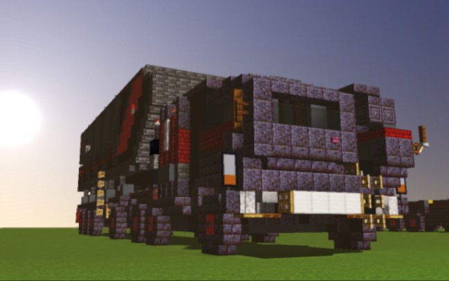 ...车 CN114 厢式火石运载车 (1.5:1比例)(顶部细节待完善)(教程暂未录制)