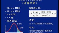 参数估计与假设检验14 09总体均值、比例和方差的假设检验