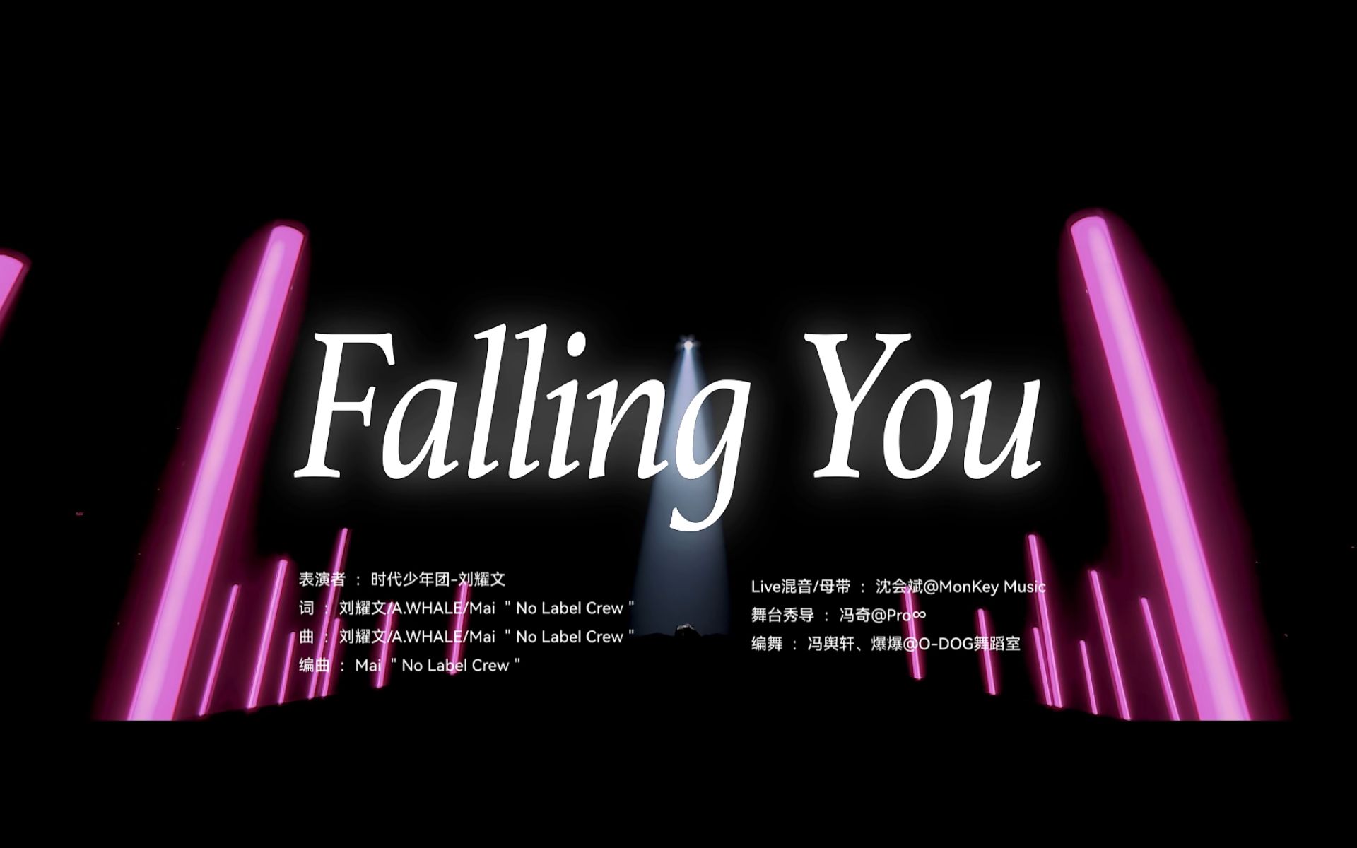 【刘耀文】《Falling love》内娱神级打歌舞台