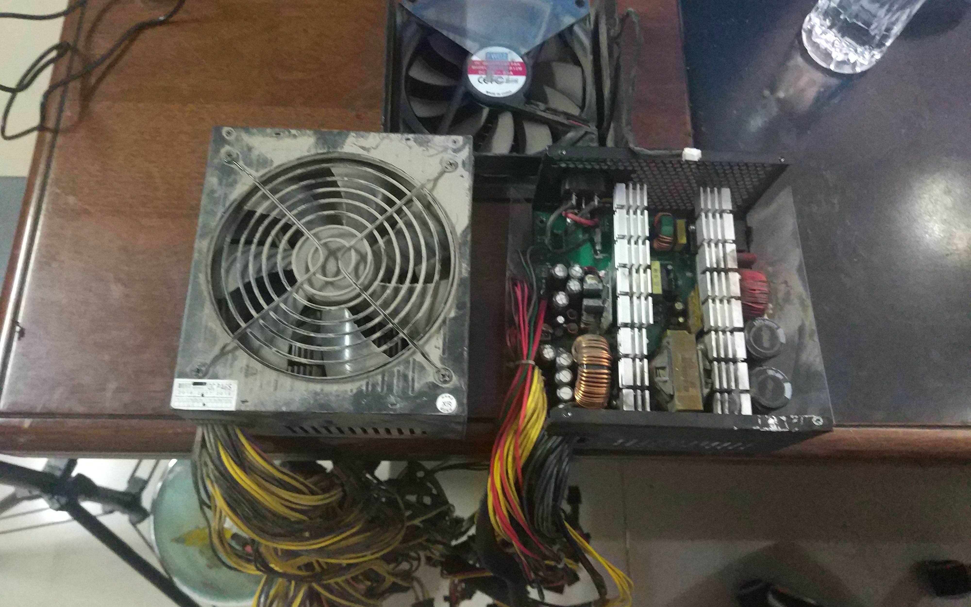 55元矿机电源1600W拆解篇