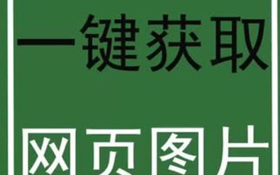 Excel一键获取网页图片,更快,更便捷