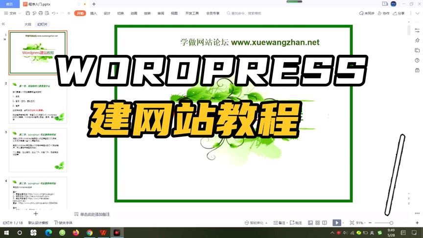 Wordpress建网站教程第一节:网站制作三要素是什么