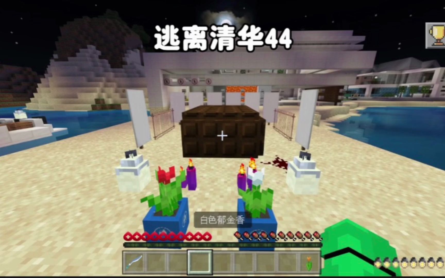 我的世界:逃离清华44,细狗去世了,作为老师我来看望他_游戏热门视频