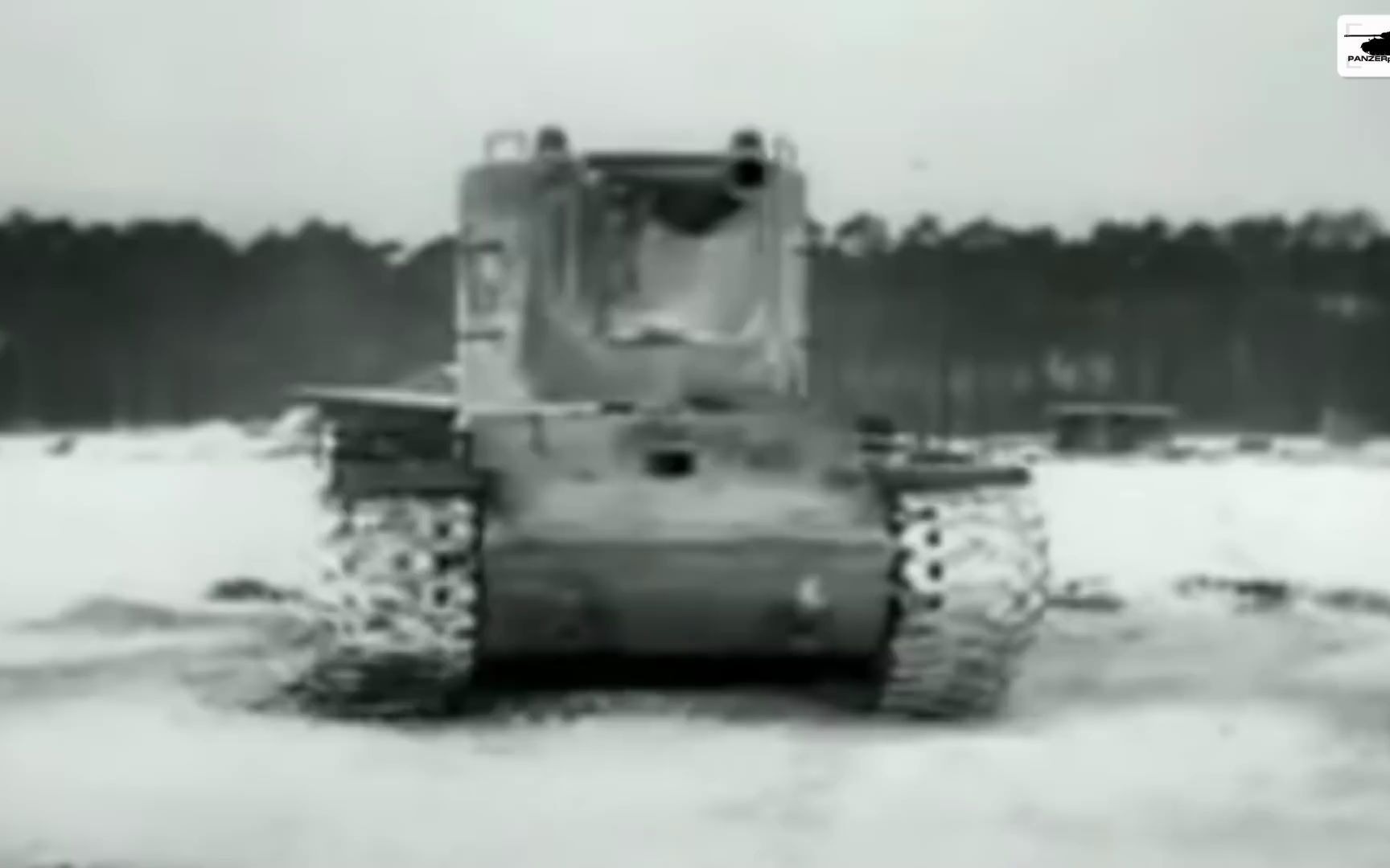 稀有的KV-2坦克录像 第二次世界大战