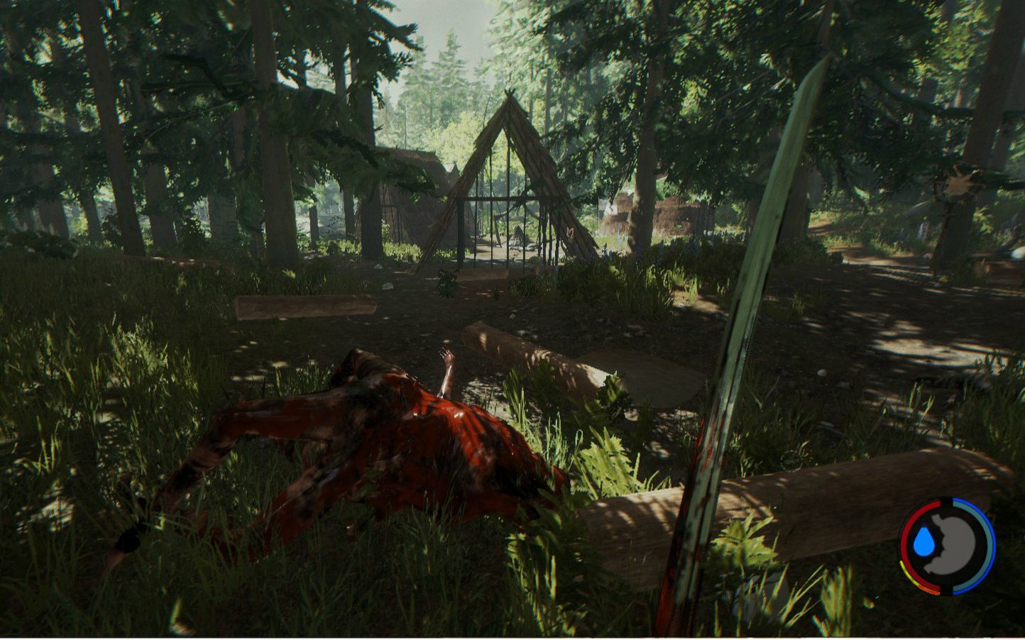 The Forest 森林 全流程实况解说通关第五期 前往实验室