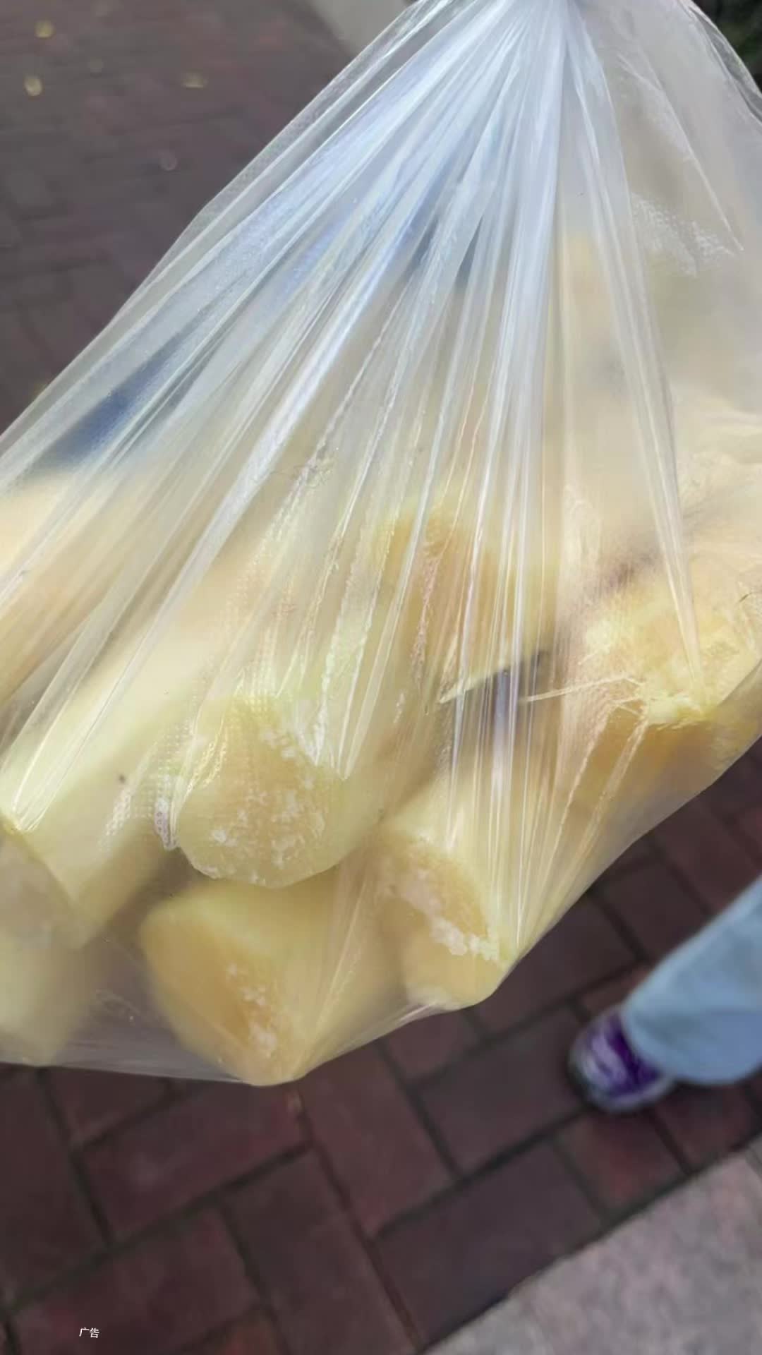 百果园¥9.9一根的甘蔗呀,可是真甜, 还可以切小段刷到了,赶紧先囤上,...