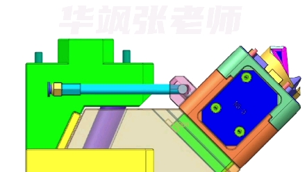 经典模具结构,两次转向滑块,值得学习收藏。