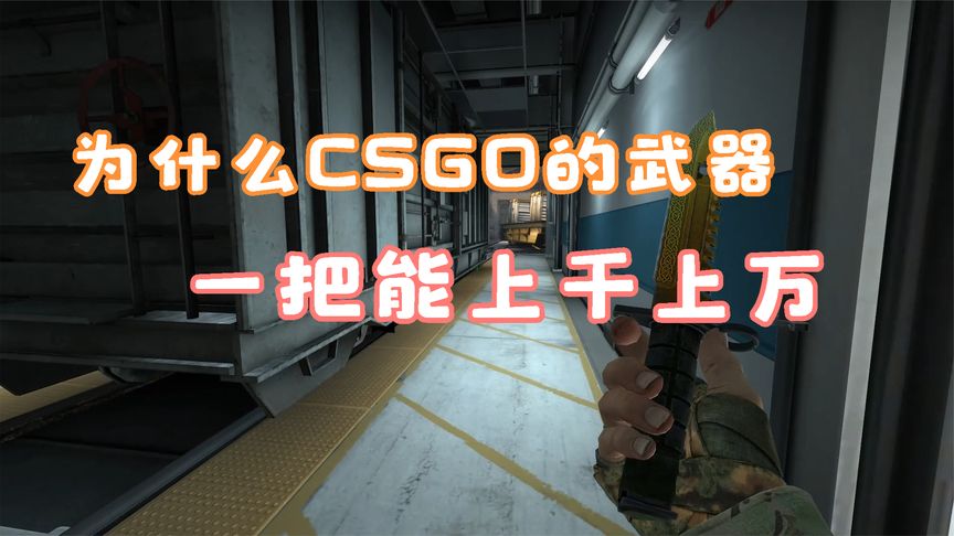 为什么CSGO的武器一把能上千上万