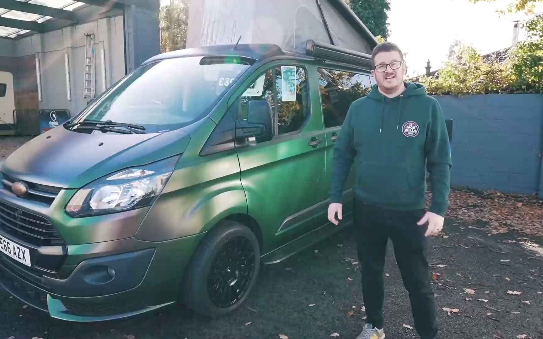 福特新全顺短轴低顶(升顶)露营车/床车 布局方案(中文字幕)