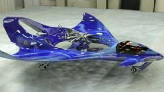 漂亮新概念飞机模型,3D效果展示,能实现吗?