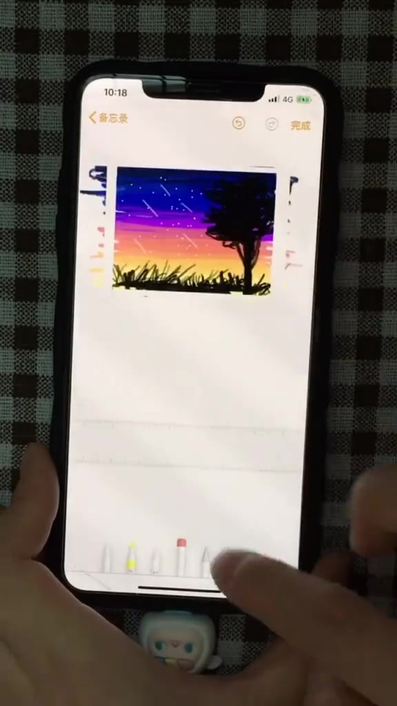 备忘录也可以画星空啦