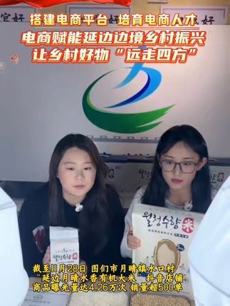 【千里边关新画卷】积极搭建电商平台,培育电商人才,电商赋能延边...