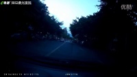 夜视版 e导游K3后视镜一体机 行车记录仪 夜晚测试