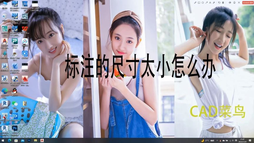 CAD标注尺寸太小看不见?我来教大家