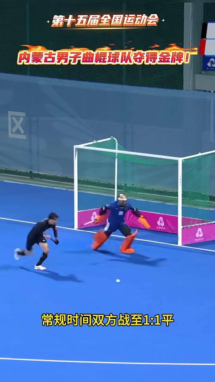 祝贺!内蒙古代表团男子曲棍球队获得金牌#第十五届全国运动会