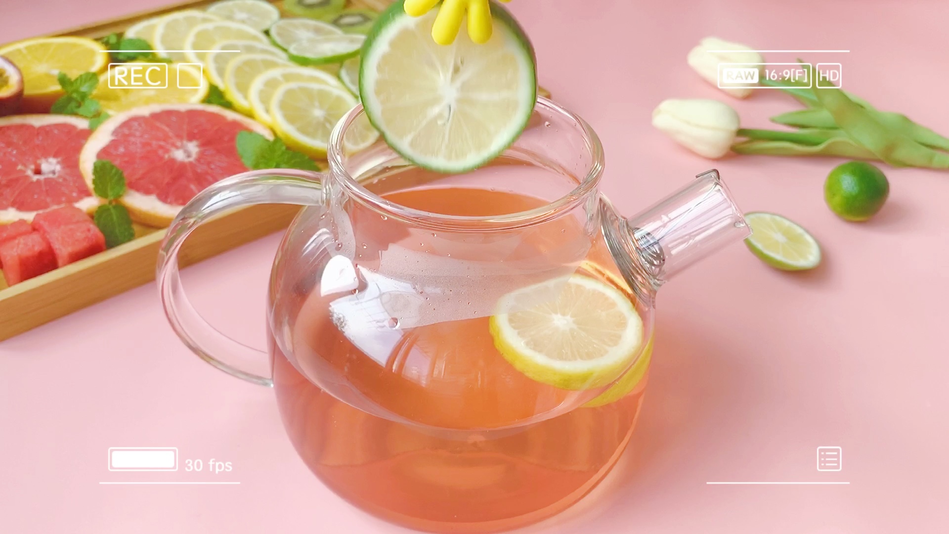 自制夏日水果茶!你get了吗