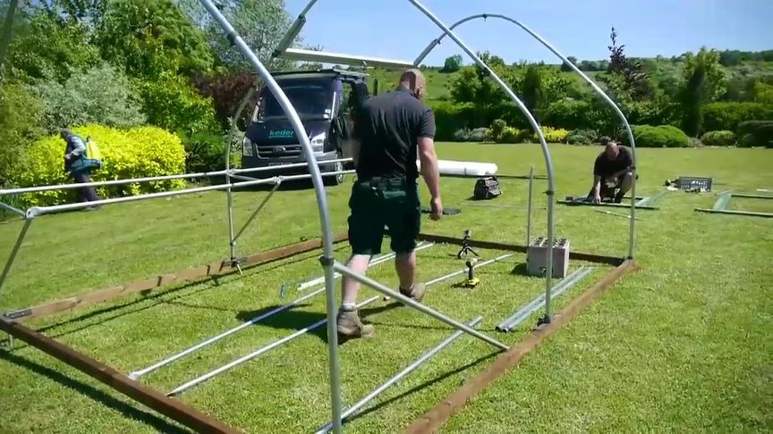 搭建一个漂亮又实用的温室大棚