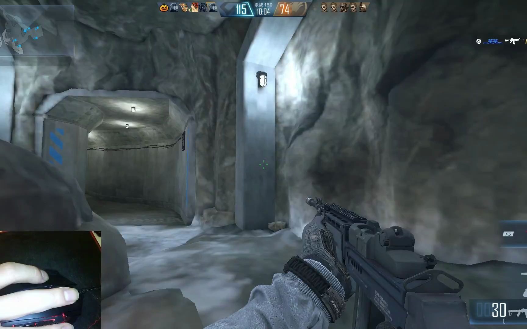 CFHD恶意悲剧AC556无后压枪鼠标宏露手展示讲解教程