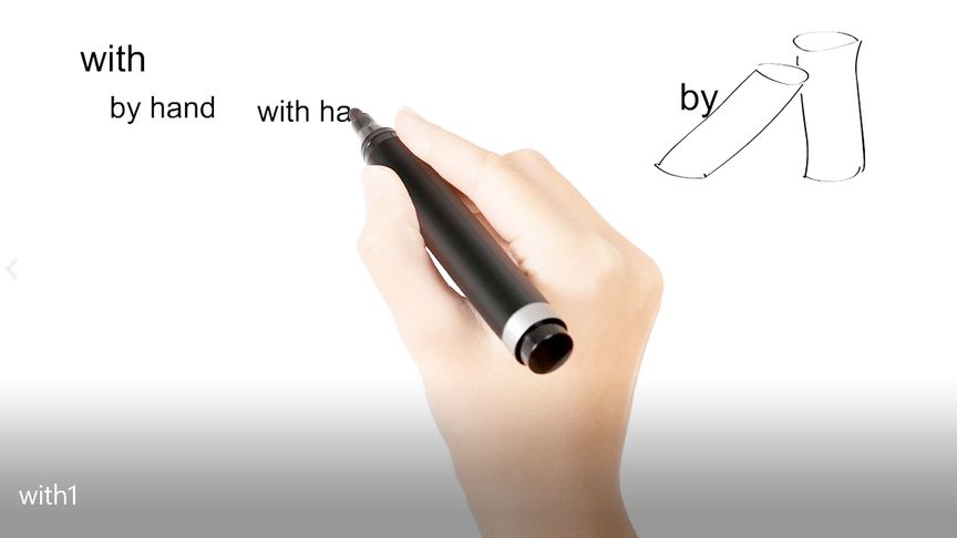 英语思维角度学介词with的意象1英语学习方法